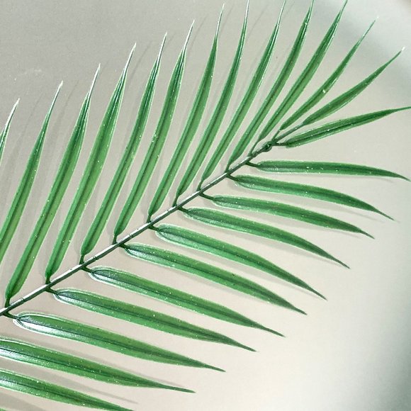 Accents | Set3 19l Artificial Tropical Palm Fronds Leaves Greenery Vase ...